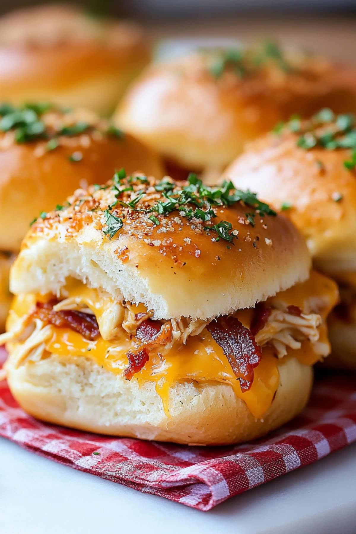 Chicken Bacon Ranch Sliders - Insanely Good