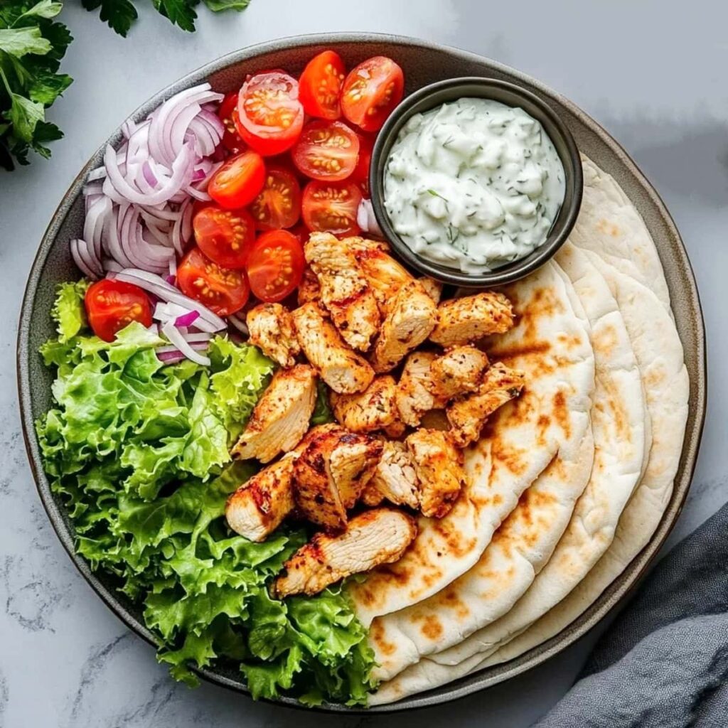 Greek Chicken Gyros Recipe - Insanely Good