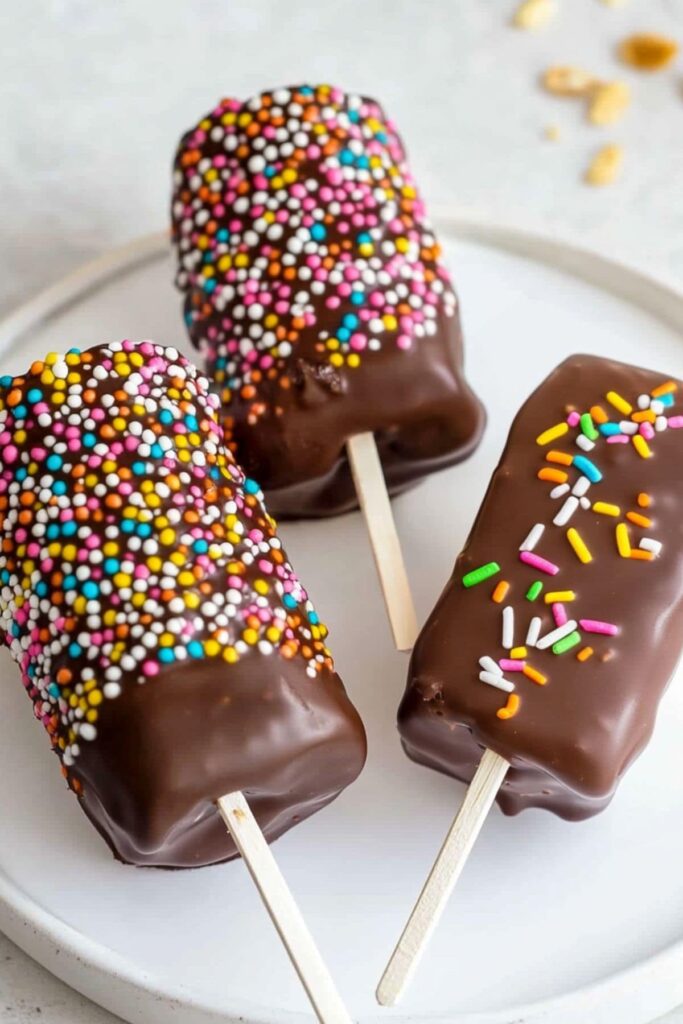 Chocolate-Covered Marshmallow Pops - Insanely Good