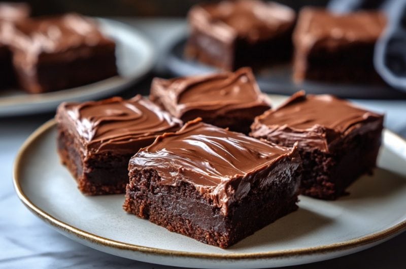 Easy Chocolate Fudge Cake - Insanely Good