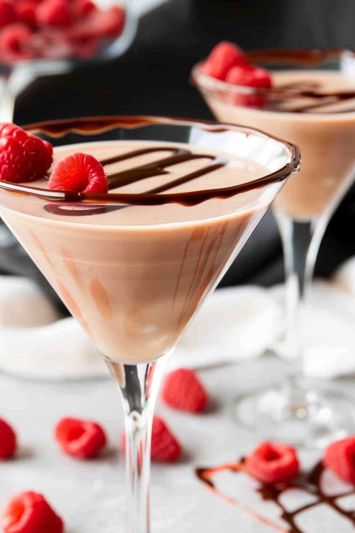 Chocolate Raspberry Martini - Insanely Good