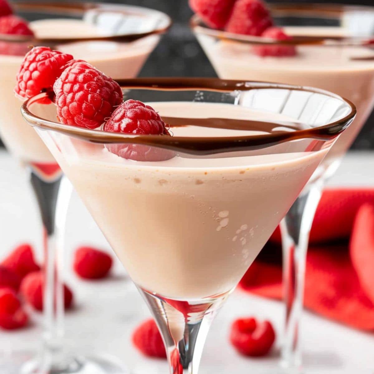 Chocolate Raspberry Martini - Insanely Good