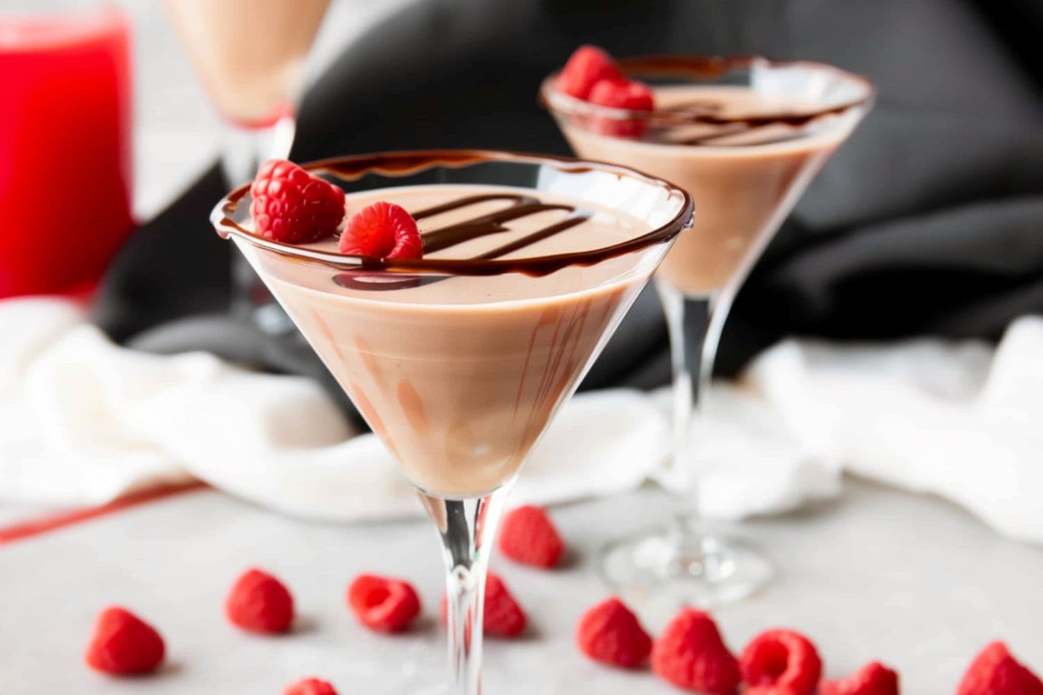 Chocolate Raspberry Martini - Insanely Good