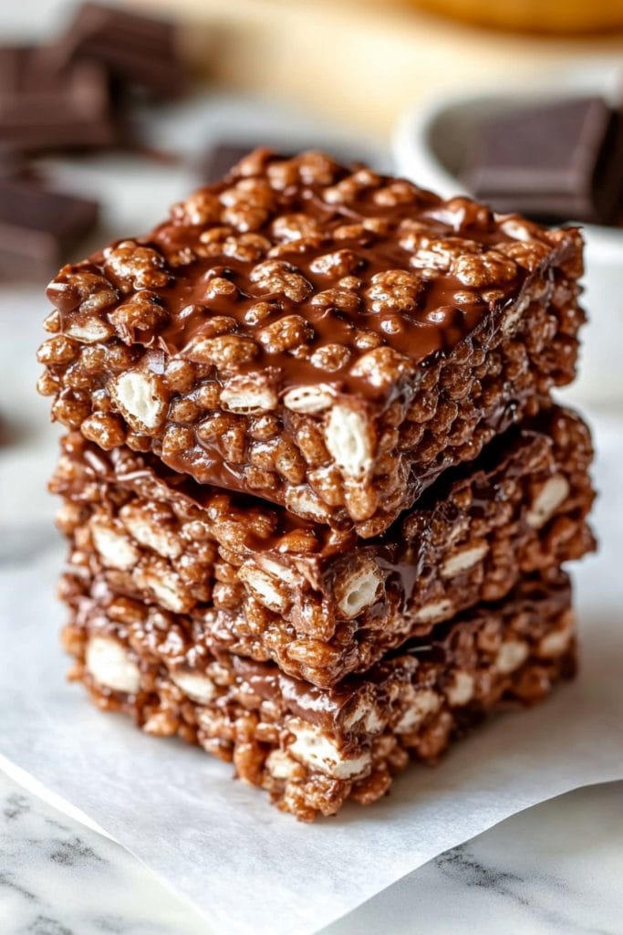 Chocolate Rice Krispies Treats - Insanely Good