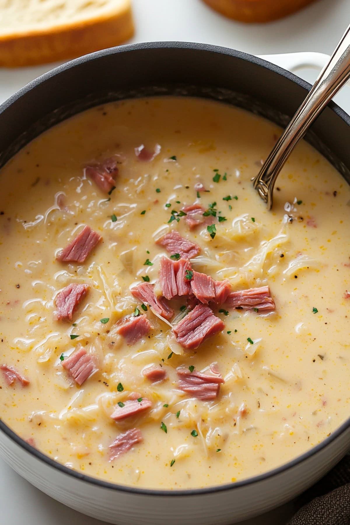 Creamy Reuben Soup - Insanely Good