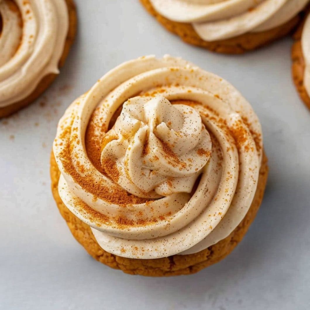Crumbl Caramel Pumpkin Cookies - Insanely Good