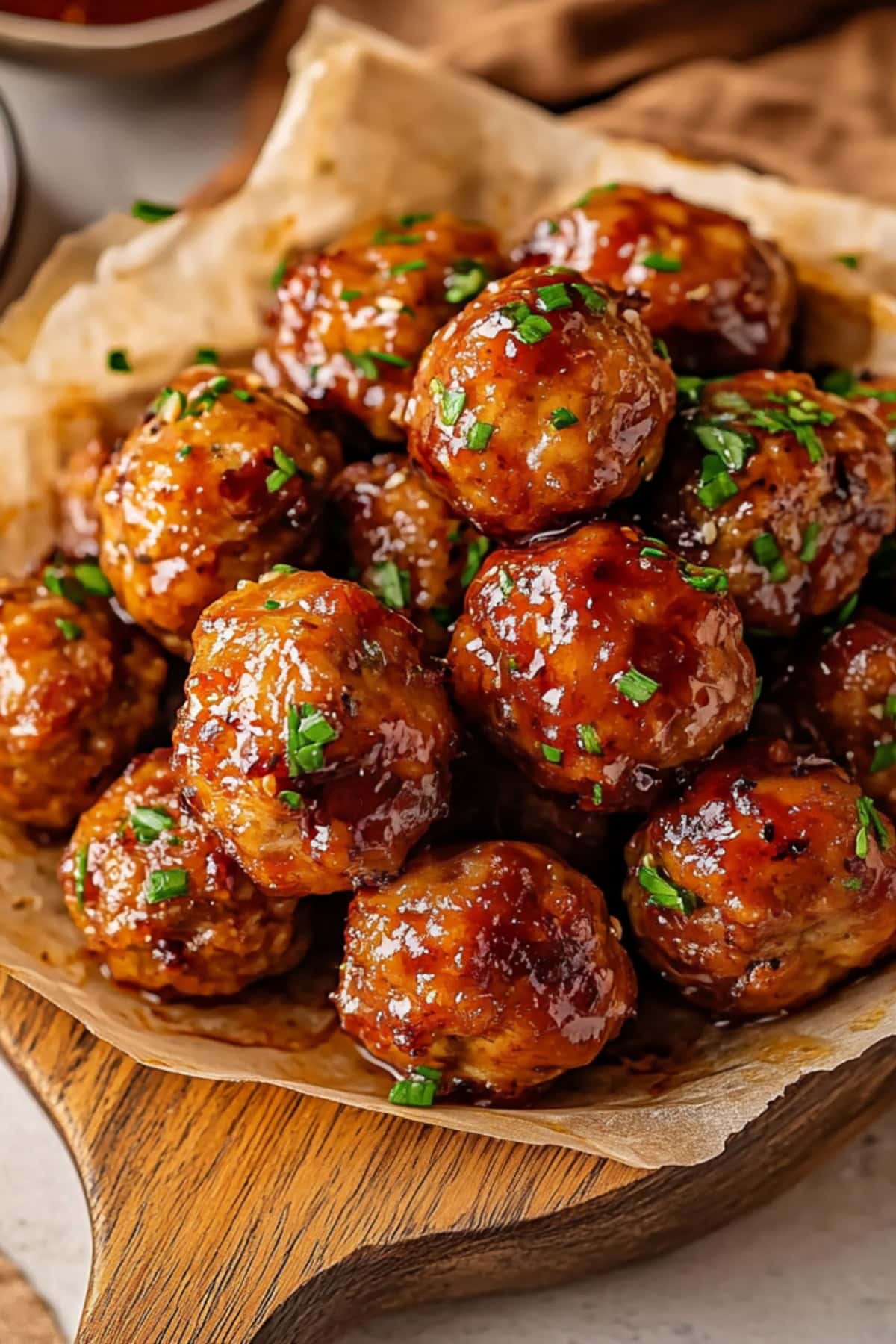 Firecracker Chicken Meatballs - Insanely Good