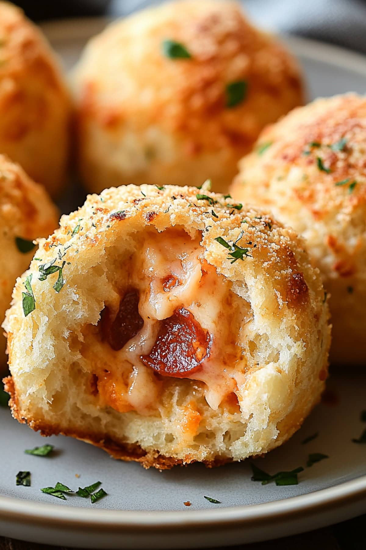 Pepperoni Pizza Bombs - Insanely Good
