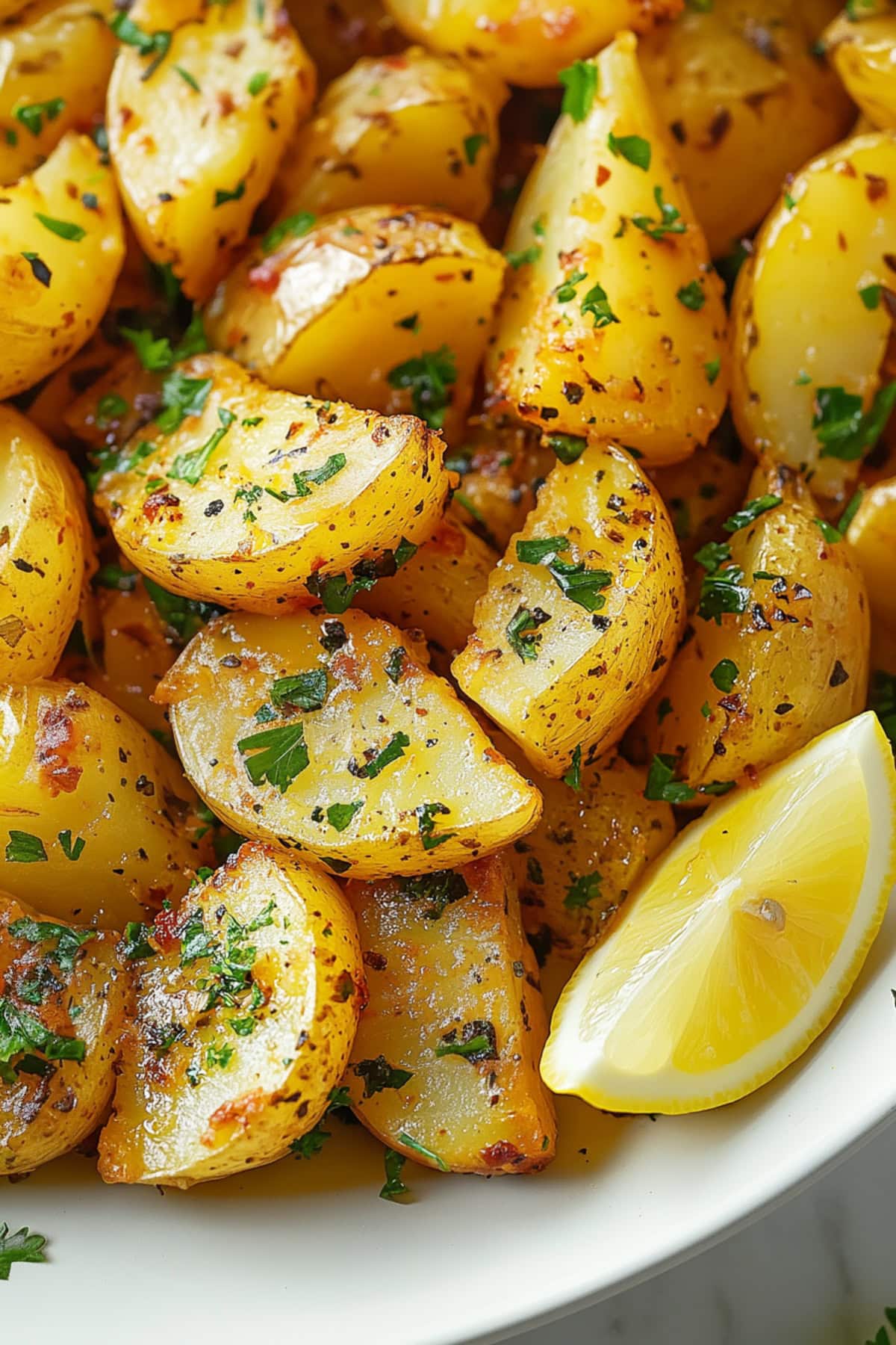 Greek Lemon Potatoes (Easy Recipe) - Insanely Good