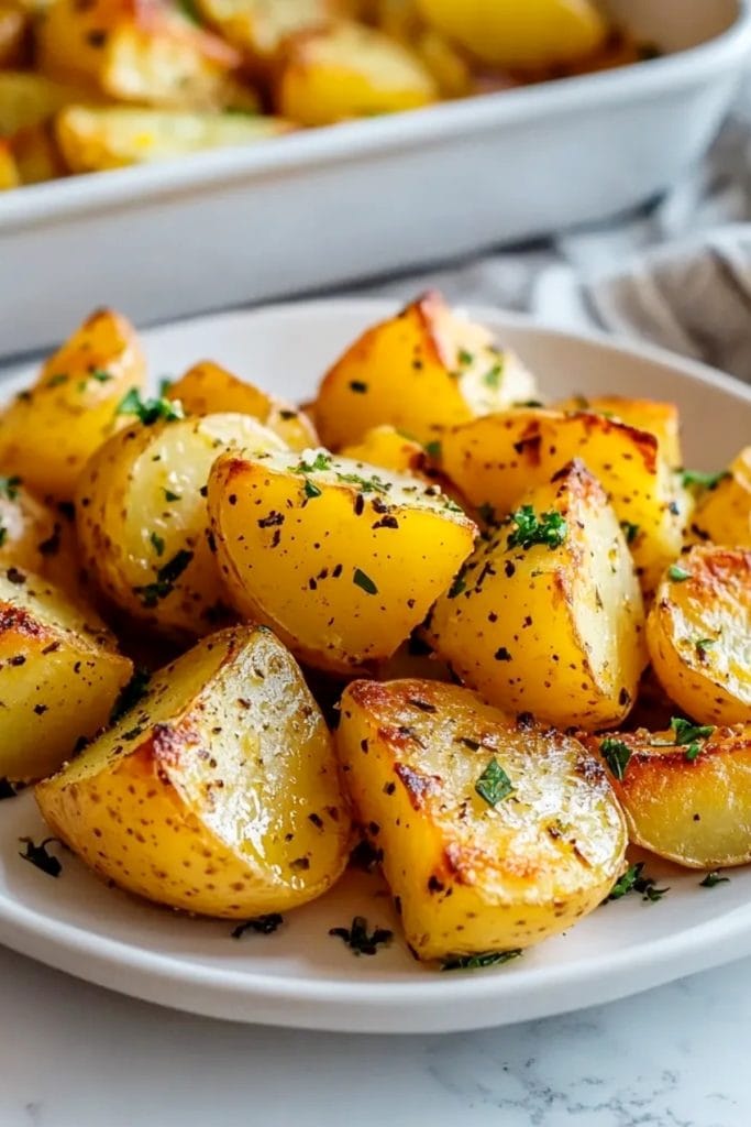 Greek Lemon Potatoes (Easy Recipe) - Insanely Good
