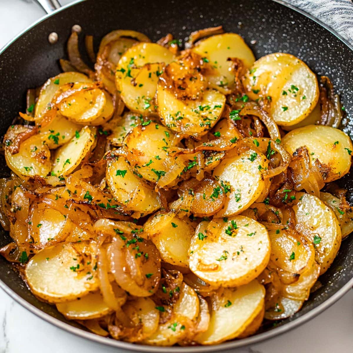 Lyonnaise Potatoes - Insanely Good