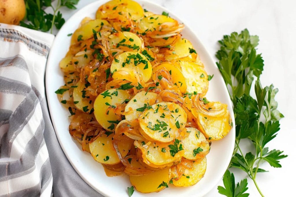 Lyonnaise Potatoes - Insanely Good