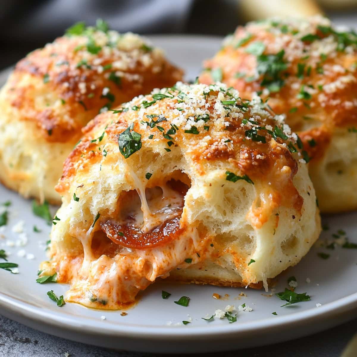 Pepperoni Pizza Bombs - Insanely Good