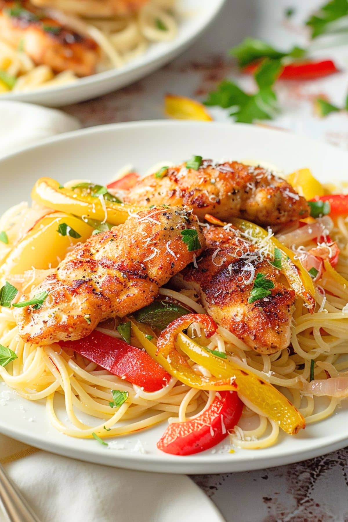 Olive Garden Chicken Scampi - Insanely Good
