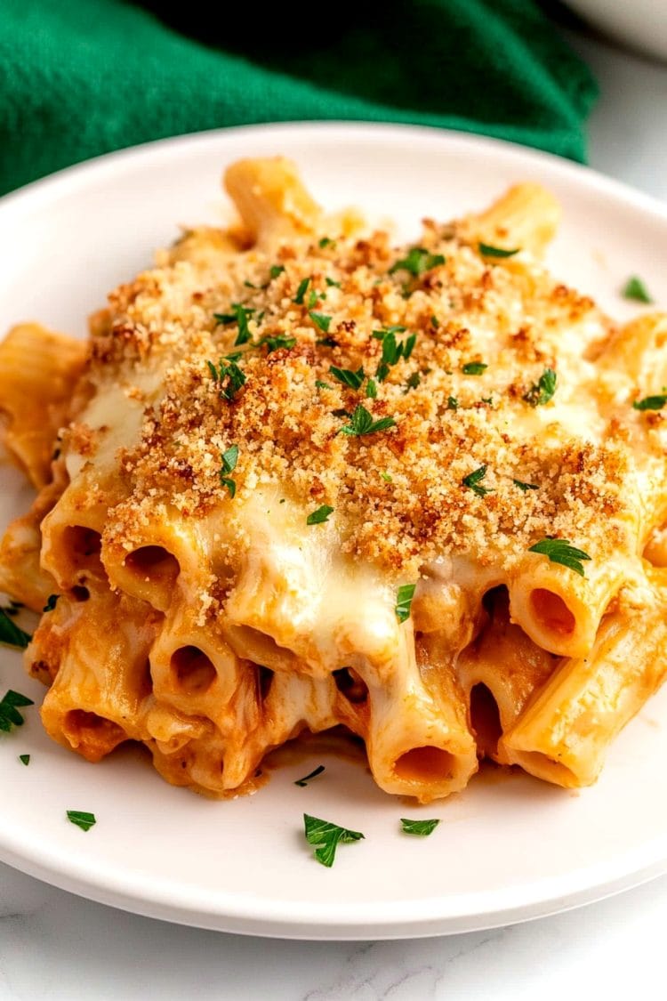 Olive Garden Five-Cheese Ziti al Forno - Insanely Good