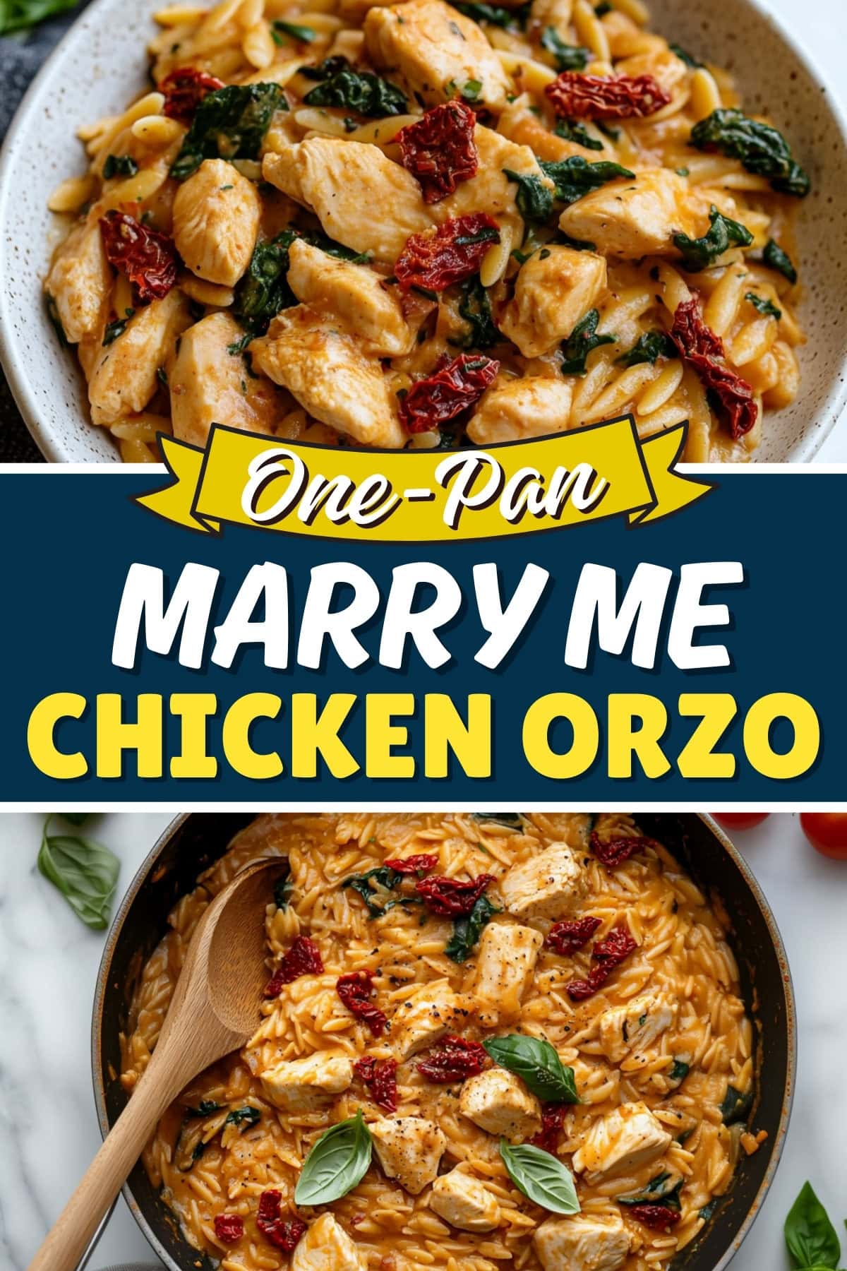One Pan Marry Me Chicken Orzo - Insanely Good