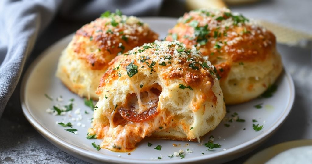 Pepperoni Pizza Bombs - Insanely Good