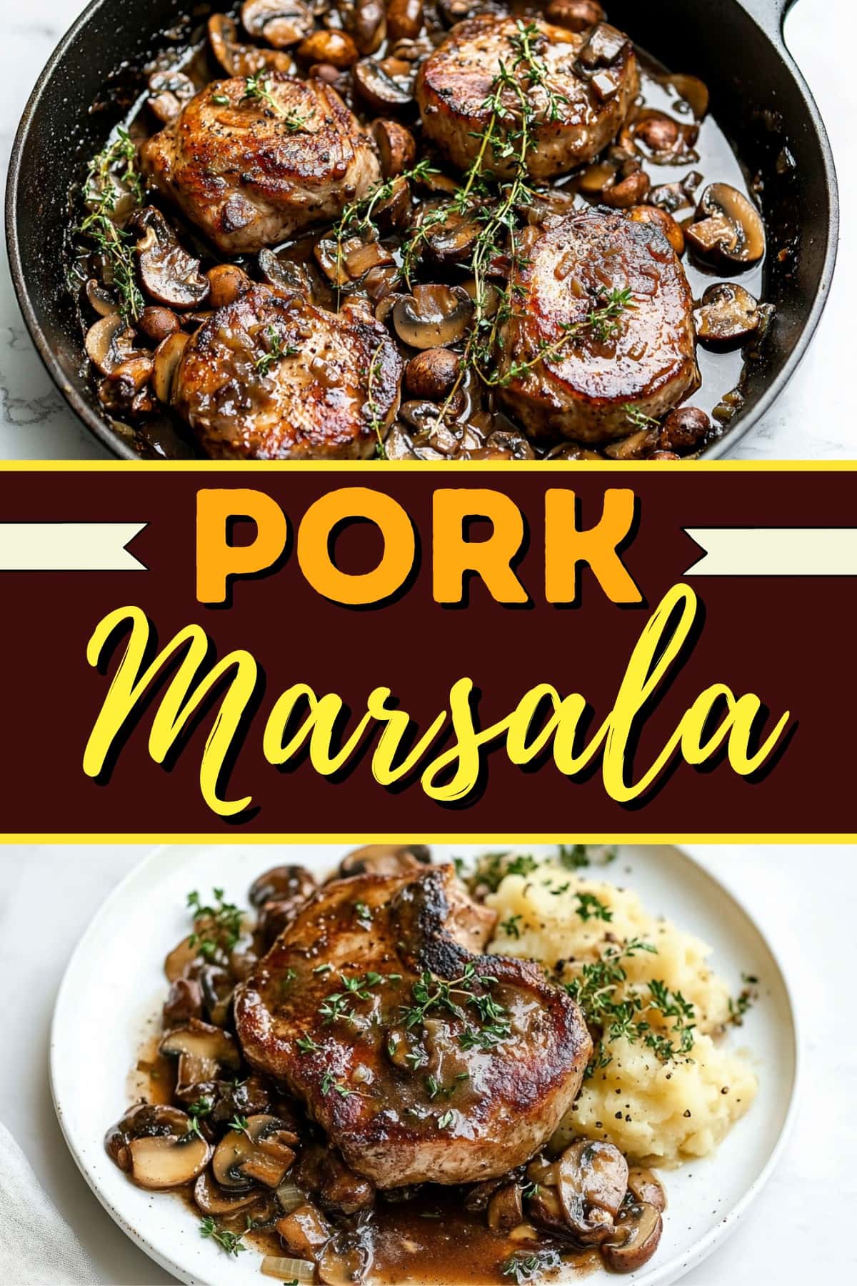 Pork Marsala - Insanely Good