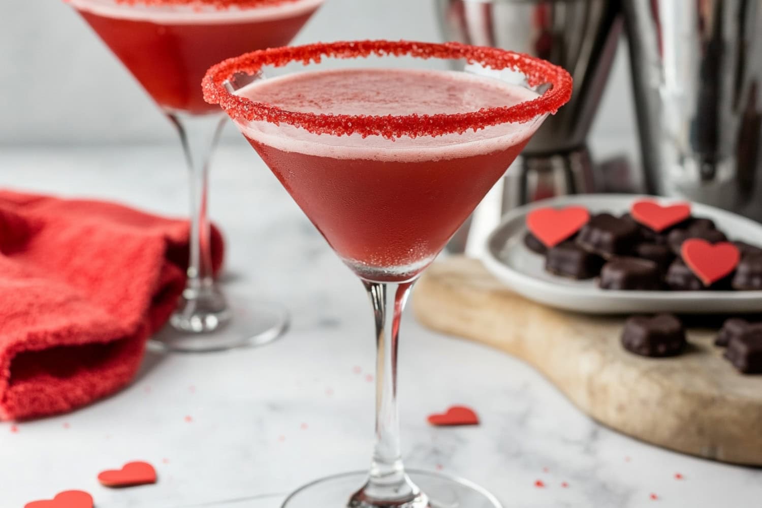 Red Velvet Martini - Insanely Good