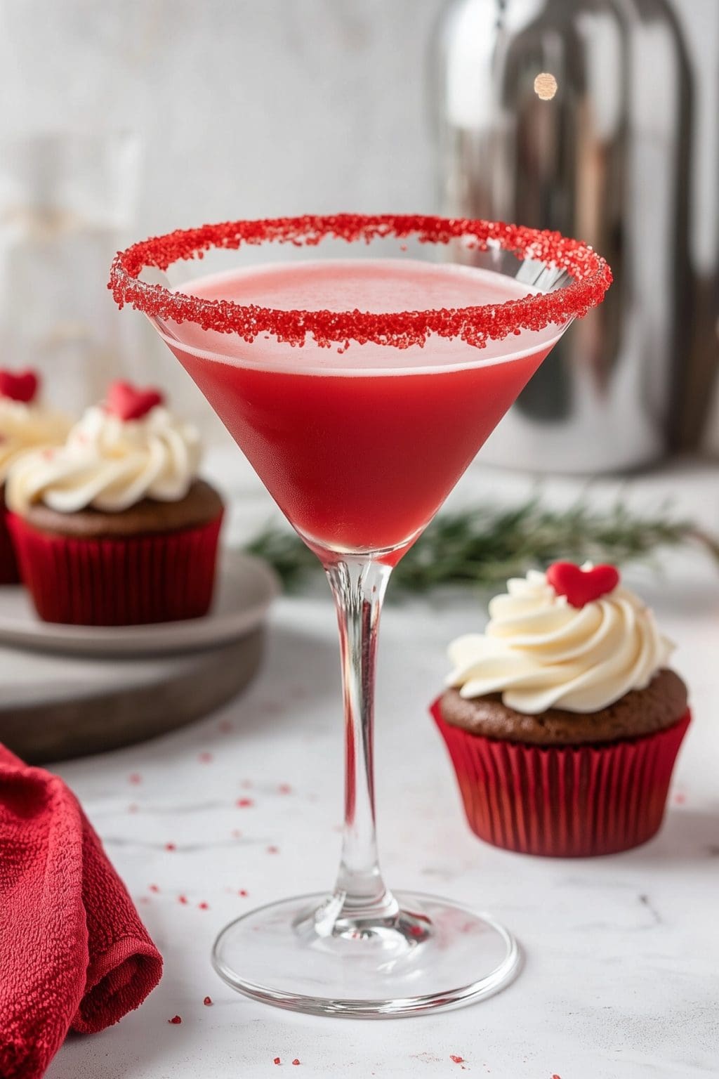 Red Velvet Martini - Insanely Good