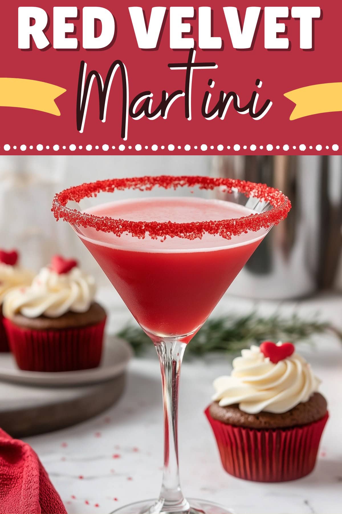 Red Velvet Martini - Insanely Good