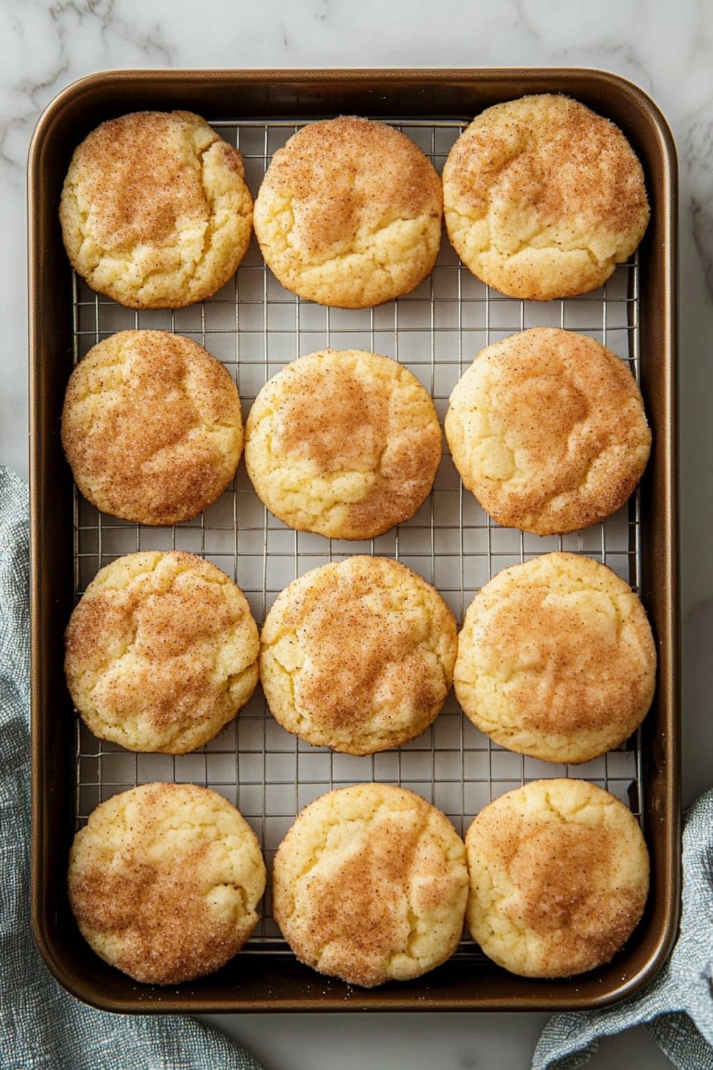 Snickerdoodle Cake Mix Cookies - Insanely Good
