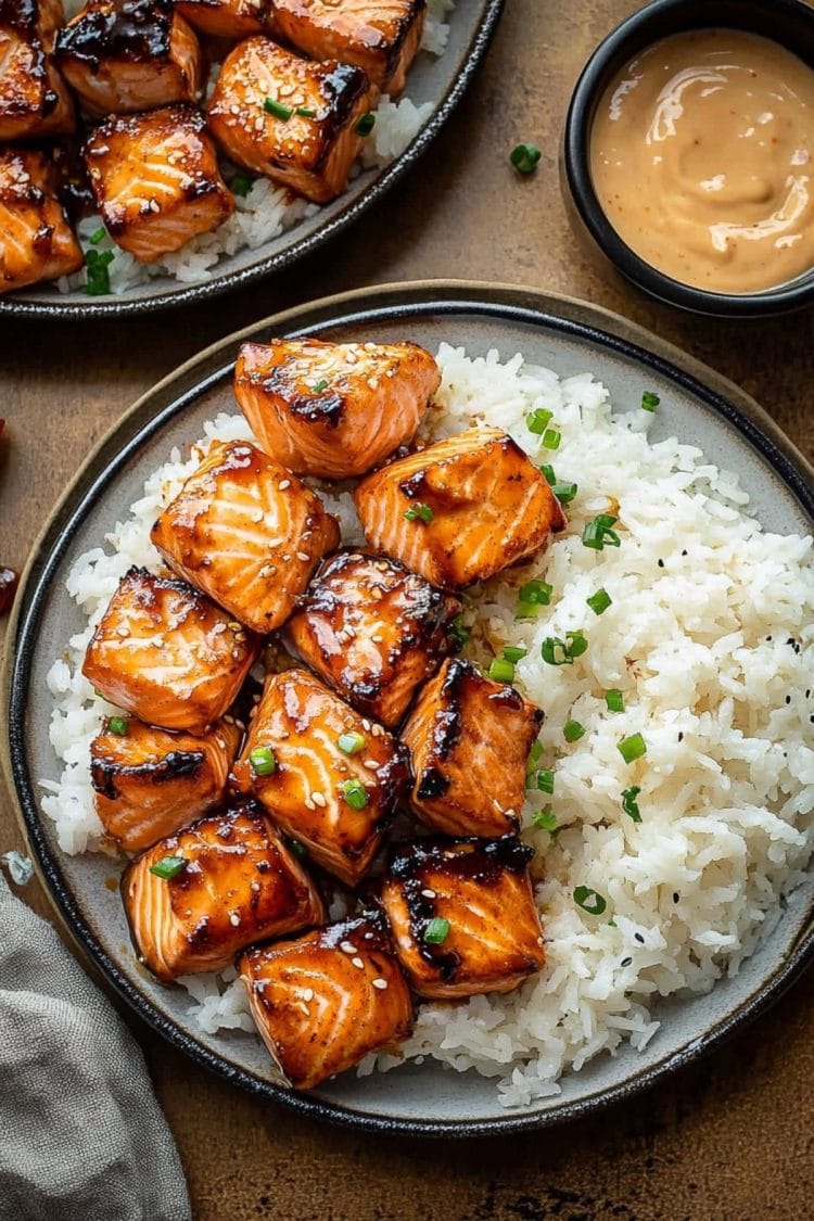 Bang Bang Salmon Bites - Insanely Good