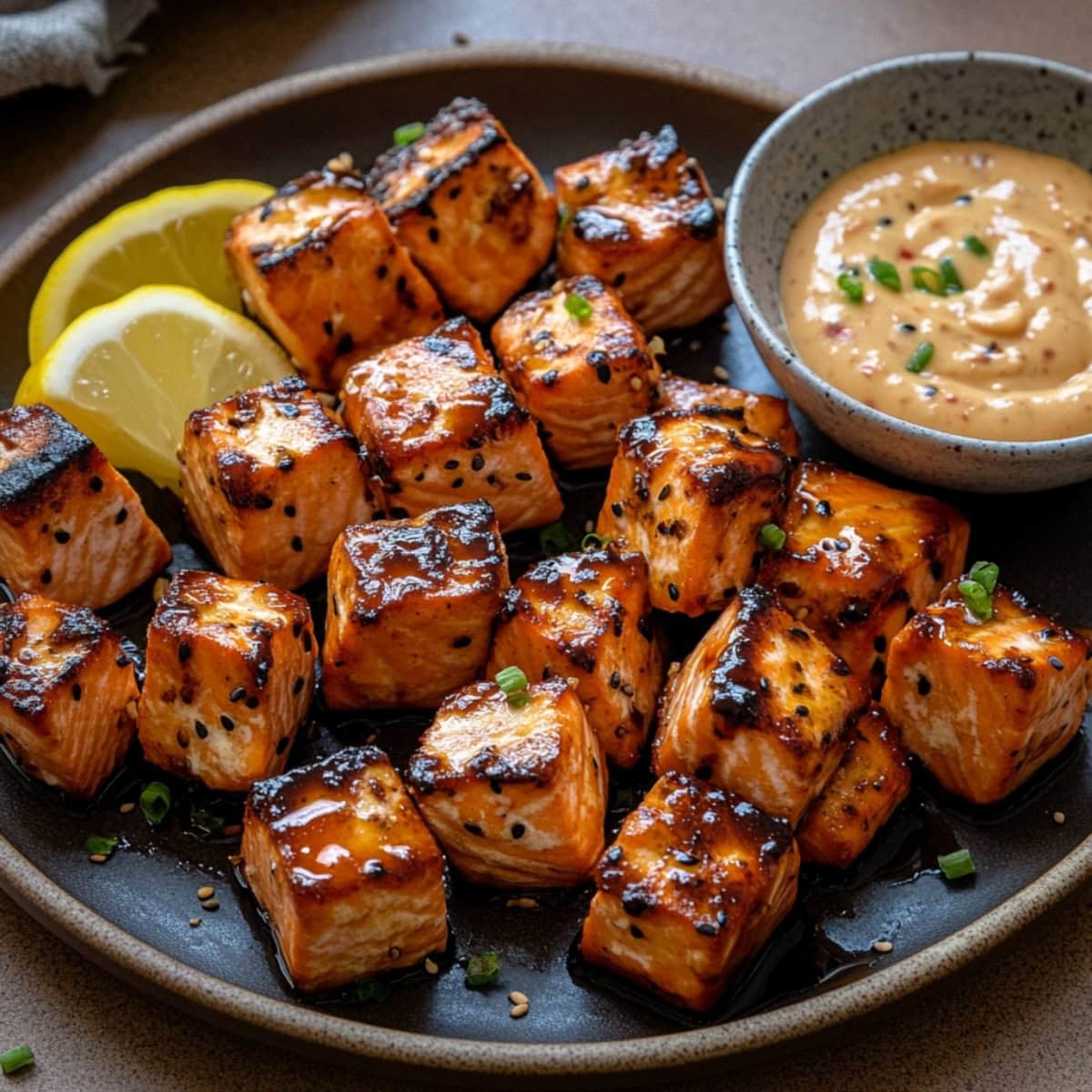 Bang Bang Salmon Bites - Insanely Good