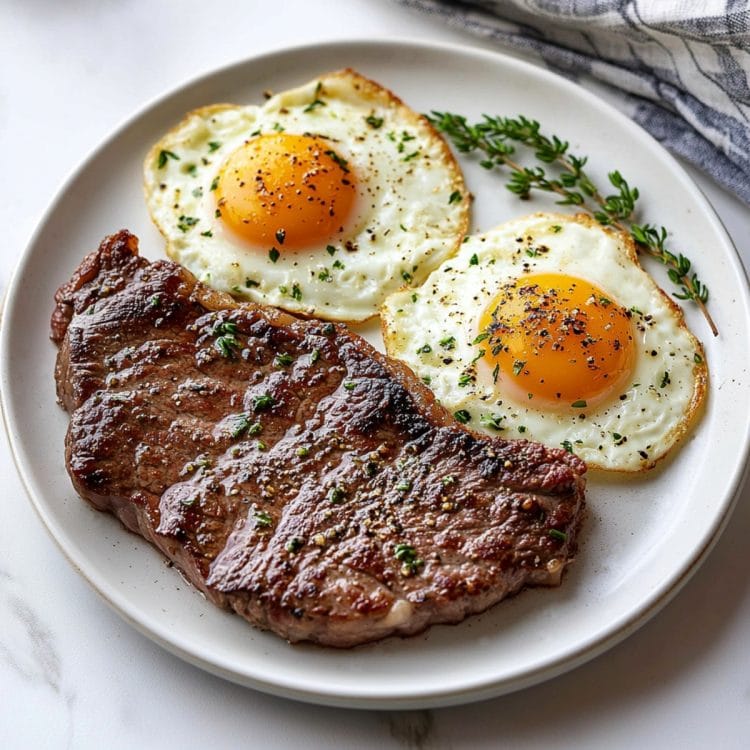 Steak and Eggs Breakfast - Insanely Good