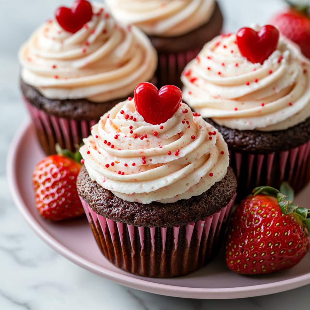 Valentine’s Day Cupcakes - Insanely Good