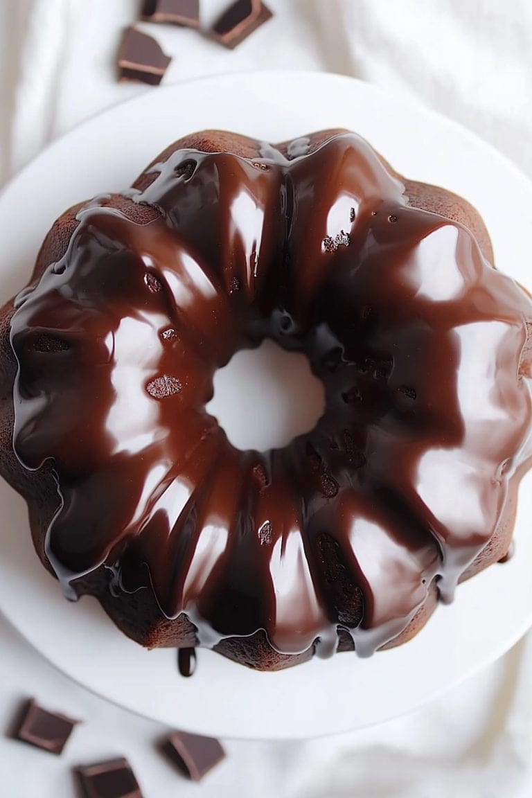 Tunnel of Fudge Cake - Insanely Good