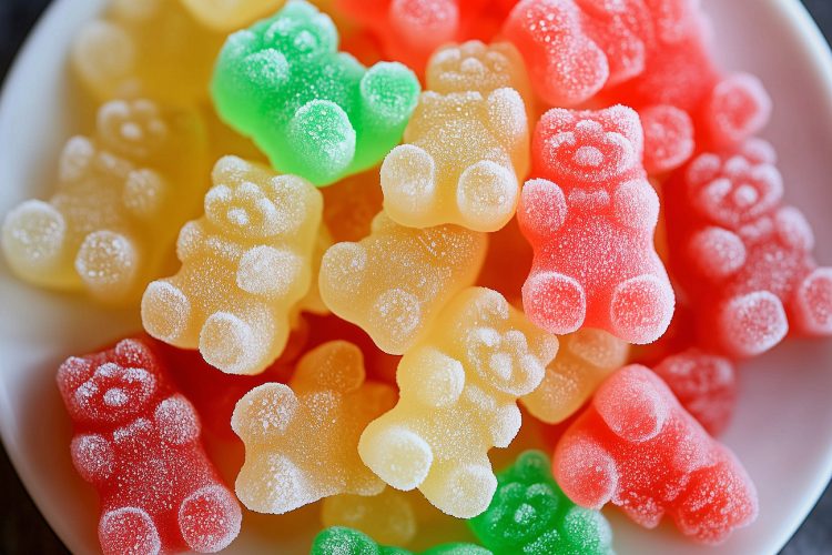 Frozen Gummy Bears - Insanely Good