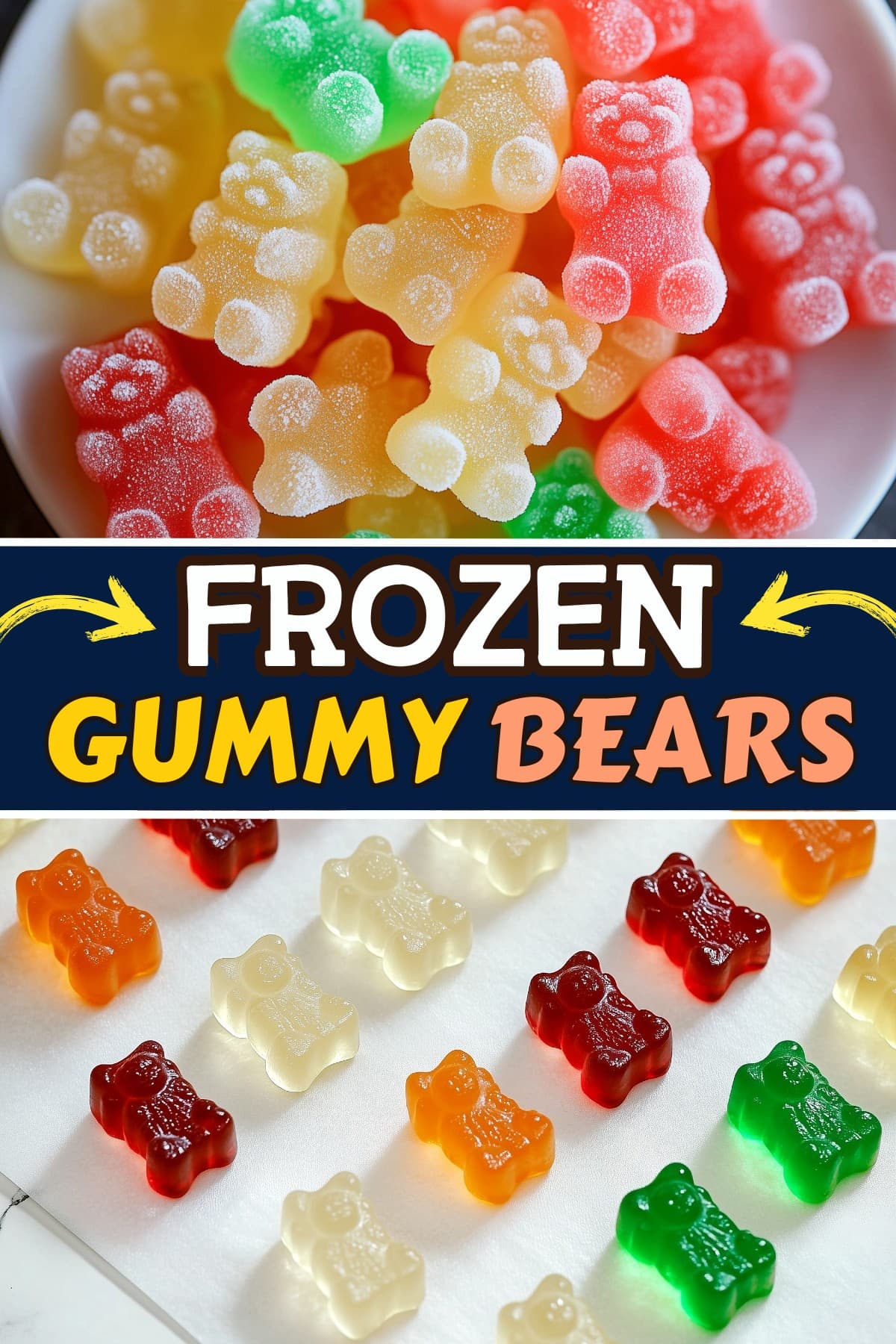 Frozen Gummy Bears - Insanely Good