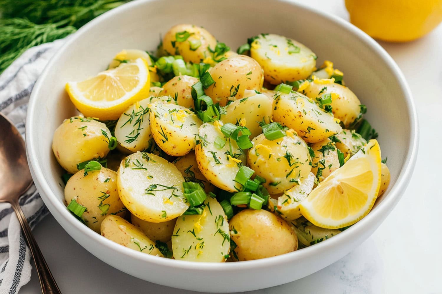 Lemon Potato Salad - Insanely Good