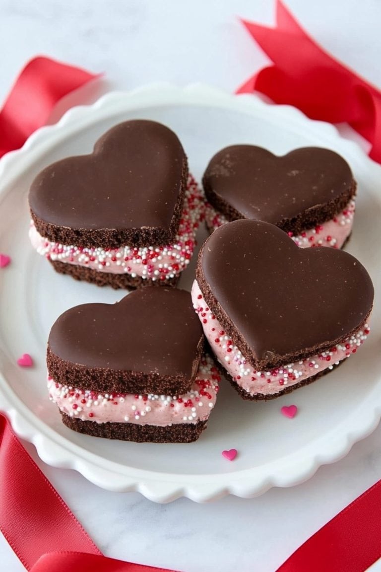 Valentine’s Day Sandwich Cookies - Insanely Good