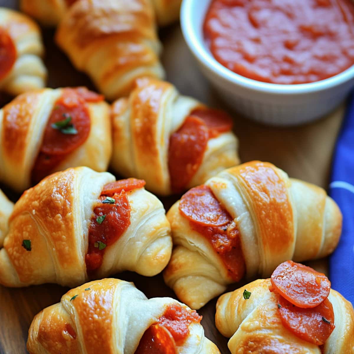 Pepperoni Pizza Crescent Rolls - Insanely Good